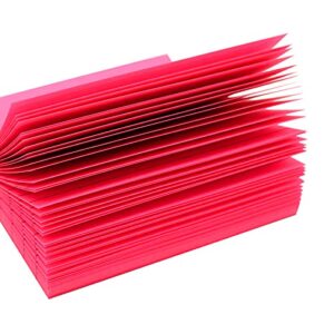 (8 Pack) Lined Sticky Notes 4x4 Bright Stickies Colorful Super Sticking Power Memo Pads, 8 Colors, Strong Adhesive