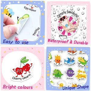 600PCS Punny Teacher Stickers for Students, Funny Teacher Reward Stickers for Kids Classroom Supplies Motivational Potty Training Stickers Cute Animal Incentives Stickers for Kids Toddlers School Home