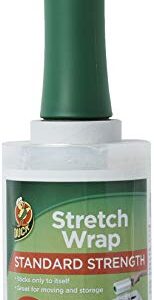 Duck Brand Stretch Wrap Roll, Clear, 5 inches by 1000 feet, 1 pack, 285849 , White