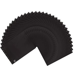 KKBESTPACK 100 Pcs 12x15.5 Poly Mailer Envelopes Shipping Bags Self Adhesive Waterproof Bags (Black), 12 x 15.5