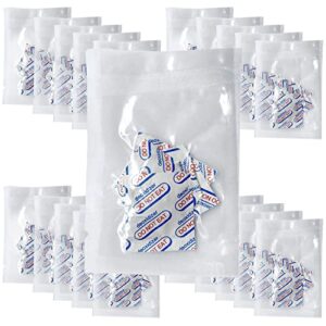 oxygen absorbers for food storage 300cc ( 5 pcs in vacuum sealed bag x 20, total 100 packets ) o2 absorbers food grade oxygen absorbers oxygen packets for food storage oxygen remover absorb observers