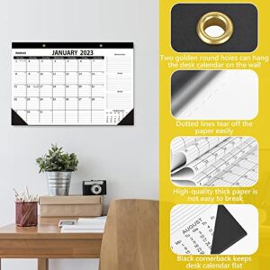 Desk Calendar 2023 - January 2023- June 2024,18-Month Large Desk/Wall Calendars,17''X 12'',Perfect for Planning and Organizing Your Home, School or Office.