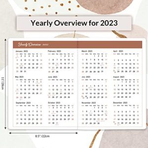 SKYDUE 2023 Monthly Planner, 11" x 8.5", 12 Months Calendar Planner from Jan. 2023 to Dec. 2023. Easily Organizes Your Tasks, Manage Your Agenda Effectively