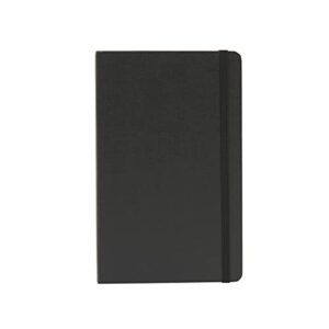 amazon basics classic notebook, 240 pages, hardcover – 5 x 8.25-inch, line ruled pages