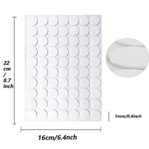 Clear Sticky Tack Adhesive Poster Tacky Putty Removable Round Putty Double-Sided Round No Traces Adhesive Sticke for Festival Decoration（350）