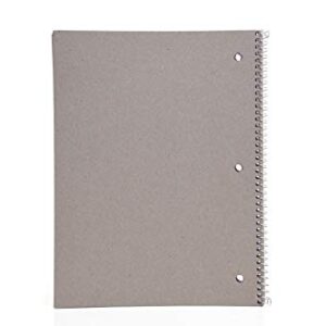 Mintra Office Spiral Notebooks - Pastel, College Ruled, 6 Pack, For School, Office, Business, Professional,70 Sheets