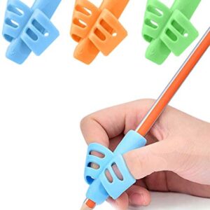 Pencil Grips - JuneLsy Pencil Grips for Kids Handwriting Posture Correction Training Writing AIDS for Kids Toddler Children Special Needs (3 PCS)