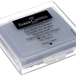 Faber-Castell Kneaded Eraser with Case, Grey