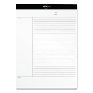 oxford focusnotes writing pad, 8-1/2″ x 11-3/4″, 50 sheets (77103)