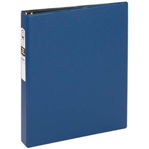 avery economy 1-inch binder with round ring-blue