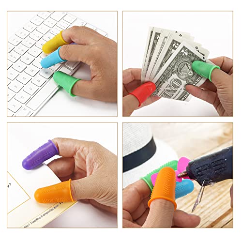 Mr. Pen- Hot Glue Gun Finger Protectors, 24 pcs, Silicone Finger Protectors, Finger Protectors, Finger Protectors for Hot Glue, Silicone Thimble, Hot Glue Finger Protectors, Finger Guard