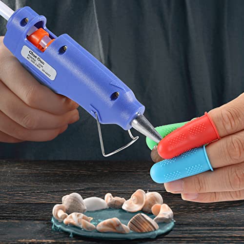 Mr. Pen- Hot Glue Gun Finger Protectors, 24 pcs, Silicone Finger Protectors, Finger Protectors, Finger Protectors for Hot Glue, Silicone Thimble, Hot Glue Finger Protectors, Finger Guard