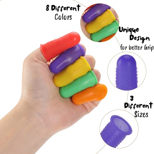 Mr. Pen- Hot Glue Gun Finger Protectors, 24 pcs, Silicone Finger Protectors, Finger Protectors, Finger Protectors for Hot Glue, Silicone Thimble, Hot Glue Finger Protectors, Finger Guard