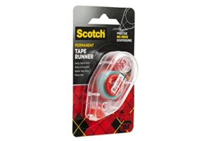 scotch double sided adhesive roller.27 inches x 26 feet (6061)