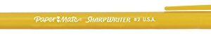 Paper Mate SharpWriter Mechanical Pencils, 0.7mm, HB #2, Yellow, 12 Count