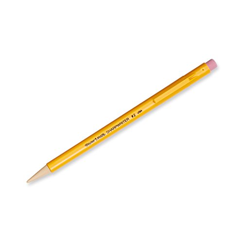 Paper Mate SharpWriter Mechanical Pencils, 0.7mm, HB #2, Yellow, 12 Count