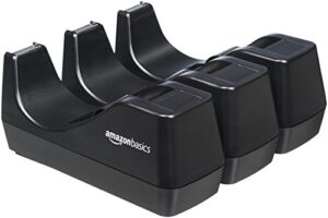 amazon basics office desk tape dispenser – 3-pack