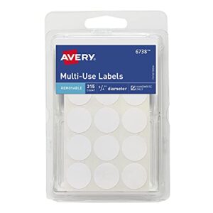 avery multiuse label (6738)