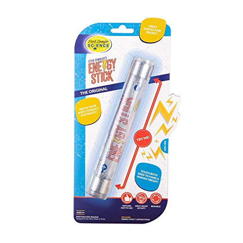 Steve Spangler Science Energy Stick – Fun Science Kits for Kids to Learn About Conductors of Electricity, Safe, Hands-On STEM Learning Toy, Independent or Group Activity for Classrooms or Home