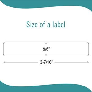 File Folder Labels 32 Sheets File Labels White Stickers a Total of 256 File Labels for File Folders