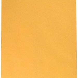 100 9 X 12 Self Seal Golden Brown Kraft Catalog Envelopes - Designed for Secure Mailing - Oversize Strong Peel and Seal Flap with 28 Pound Kraft Paper- 100 Envelopes