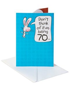 american greetings funny 70th birthday cards (pop up cartoon bunny)