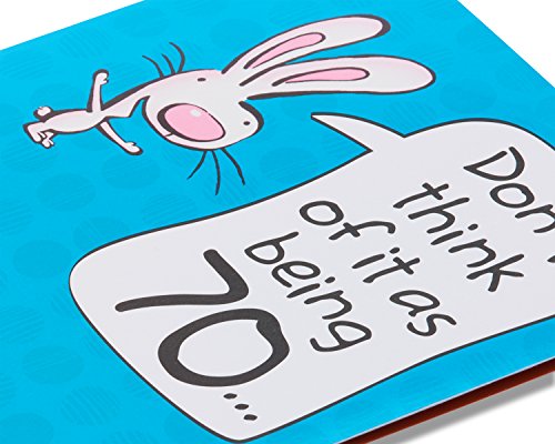 American Greetings Funny 70th Birthday Cards (Pop Up Cartoon Bunny)