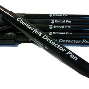 5-Pack Counterfeit Pens - Fake Money Detector Markers from Entrust Pro