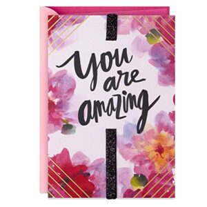 hallmark birthday card for women (you are amazing)