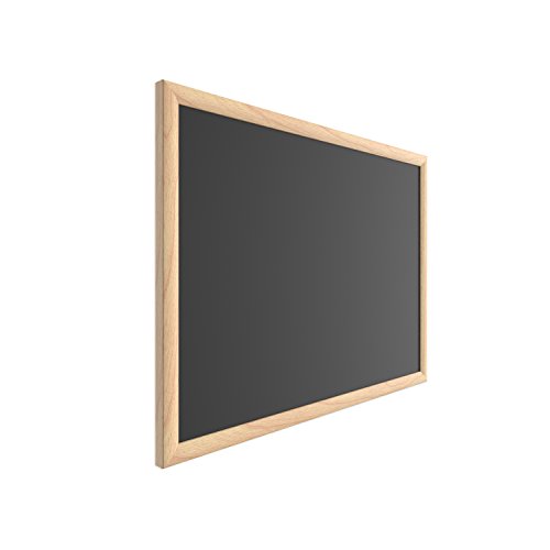 U Brands Chalkboard, 17 x 23 Inches, Birch Wood Frame (310U00-01)