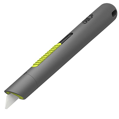 Slice 10512 Pen Cutter, Auto-Retractable Ceramic Blade, Safety Knife, Stays Sharp up to 11x Longer Than Steel Blades