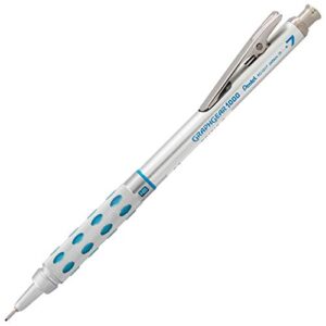 pentel graph gear 1000 mechanical drafting pencil 0.7mm blue (pg1017)