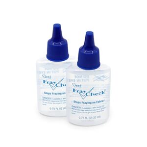 dritz fray check liquid, 0.75-fluid ounce, 2 count