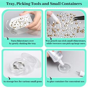 B7000 Glue Clear with Precision Tip, B-7000 Jewelry Bead Adhesive Glue Medium Viscosity with Art Dotting Stylus Pens Rhinestone Applicator Kit for Clothes Fabric Nail Crafts DIY (3 PCS, 25 ML/ 0.9 oz)