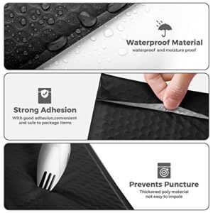 Metronic 40Pcs Bubble Mailers 8.5x12", Black Padded Envelopes, Strong Adhesion #2 Bubble Mailer Medium Shipping Mailing Envelopes for Small Business,Books,Clothes, Makeup Supplies,Water Proof