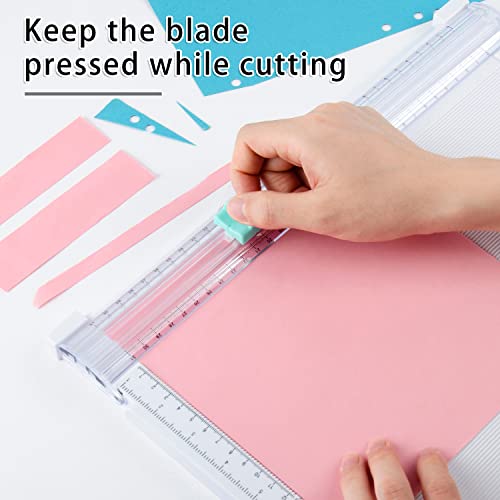 Ecraft Paper Trimmer Scoring Board: 12 x12 inch Craft Paper Cutter - Folding & Scorer for Cover of Book & Gift Box and Photo etc