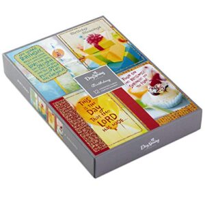 Dayspring Assorted Religious Birthday Cards (Christian Blessings, 12 Cards and Envelopes)