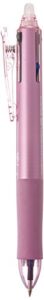 pilot frixion 4 color ballpoint pen, pink body (lkfb-80ef-p)