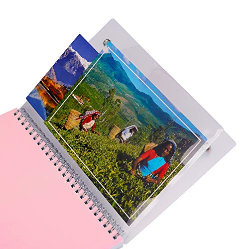 2023 Planner - Weekly & Monthly Planner Runs from Jan 2023 to Dec 2023, 6.25" x 8.25", 12 Monthly Tabs, 14 Notes Pages, Inner Pocket, Flexible Cover with Twin-Wire Binding, Pink