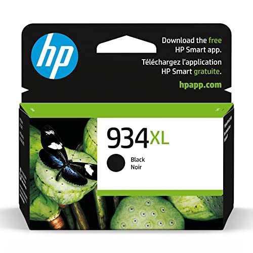 HP 934XL Black High-yield Ink Cartridge | Works with HP OfficeJet 6810; OfficeJet Pro 6230, 6830 Series | C2P23AN