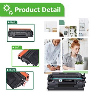 Aztech Compatible CF226X Toner Cartridge Replacement for HP 26X CF226X Pro MFP M426fdw M426fdn M426dw Pro M402n M402dw M402dn CF226XC Printer High Yield (Black 2-Pack)