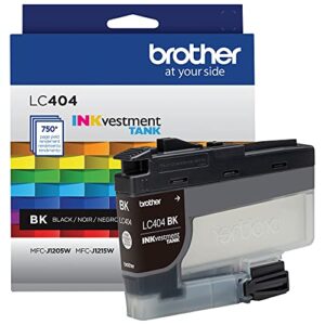 brother genuine lc404bkyield black inkvestment tank ink cartridge