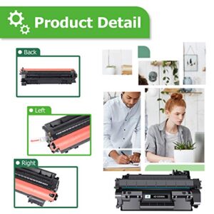 Aztech Compatible Toner Cartridge Replacement for HP CE505A 05A HP P2035 P2035N P2055DN 2055DN 2035N P2030 P2050 P2055D P2055X 2055D 2055X Printer (Black 2-Pack)