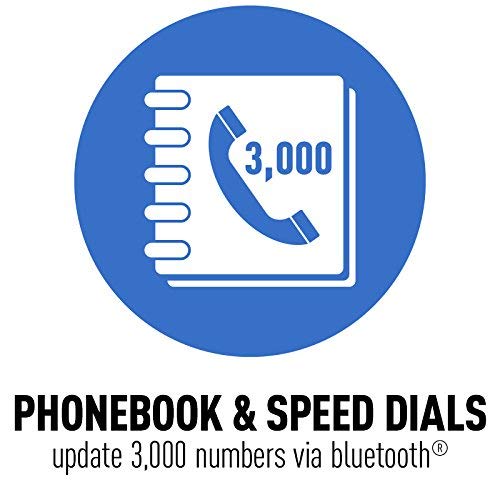 Panasonic 2-Line Corded/Cordless Phone System with 2 Handsets - Answering Machine, Link2Cell, 3-Way Conference, Call Block, Long Range DECT 6.0, Bluetooth - KX-TG9582B (Black)