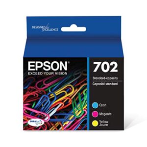 epson t702 durabrite ultra -ink standard capacity color combo pack (t702520-s) for select epson workforce pro printers