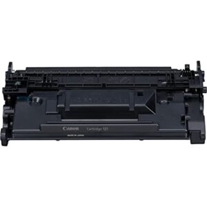 Canon Genuine Toner Cartridge 121 Black (3252C001), 1-Pack, for Canon imageCLASS D1650, D1620 Laser Printer