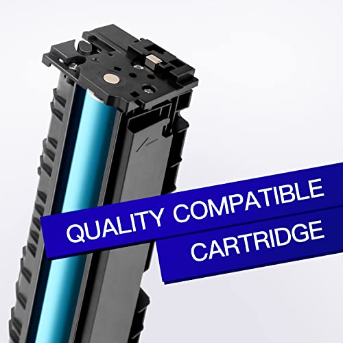 GPC Image Compatible Toner Cartridge Replacement for HP 202X 202A CF500X CF500A Compatible with Laserjet Pro MFP M281fdw M254dw M281cdw M281 Printer (Black, Cyan, Magenta, Yellow)