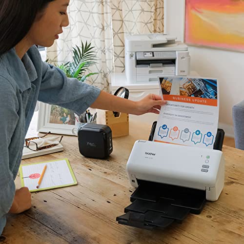 Brother ADS-3100 High-Speed Desktop Scanner | Compact with Scan Speeds of Up to 40ppm