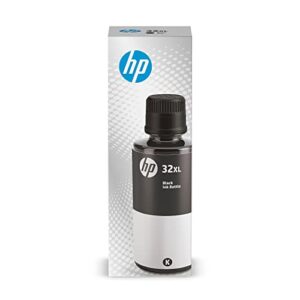 hp 32xl | ink bottle | black | up to 6000 pages per bottle| works with hp smart tank plus 651 and hp smart tank plus 551 | 1vv24an