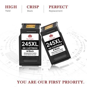 Toner Kingdom PG-245XL 245XL Ink Cartridge 2 Black Combo Pack Replacement for Canon 245 PG-245 PG-243 243XL Compatible for Pixma MX490 MX492 MG2522 MG2922 MG2920 MG2520 MG2420 TR4520 TS3122 Printer